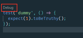 Debugging all jest test states