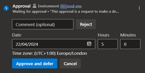 Promotion deployment strategy Azure pipelines